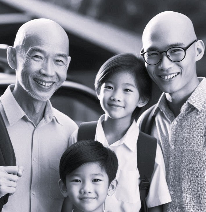 How to Care for a Thinning or Clean-Shaven Scalp in Hot and Humid Sing ...