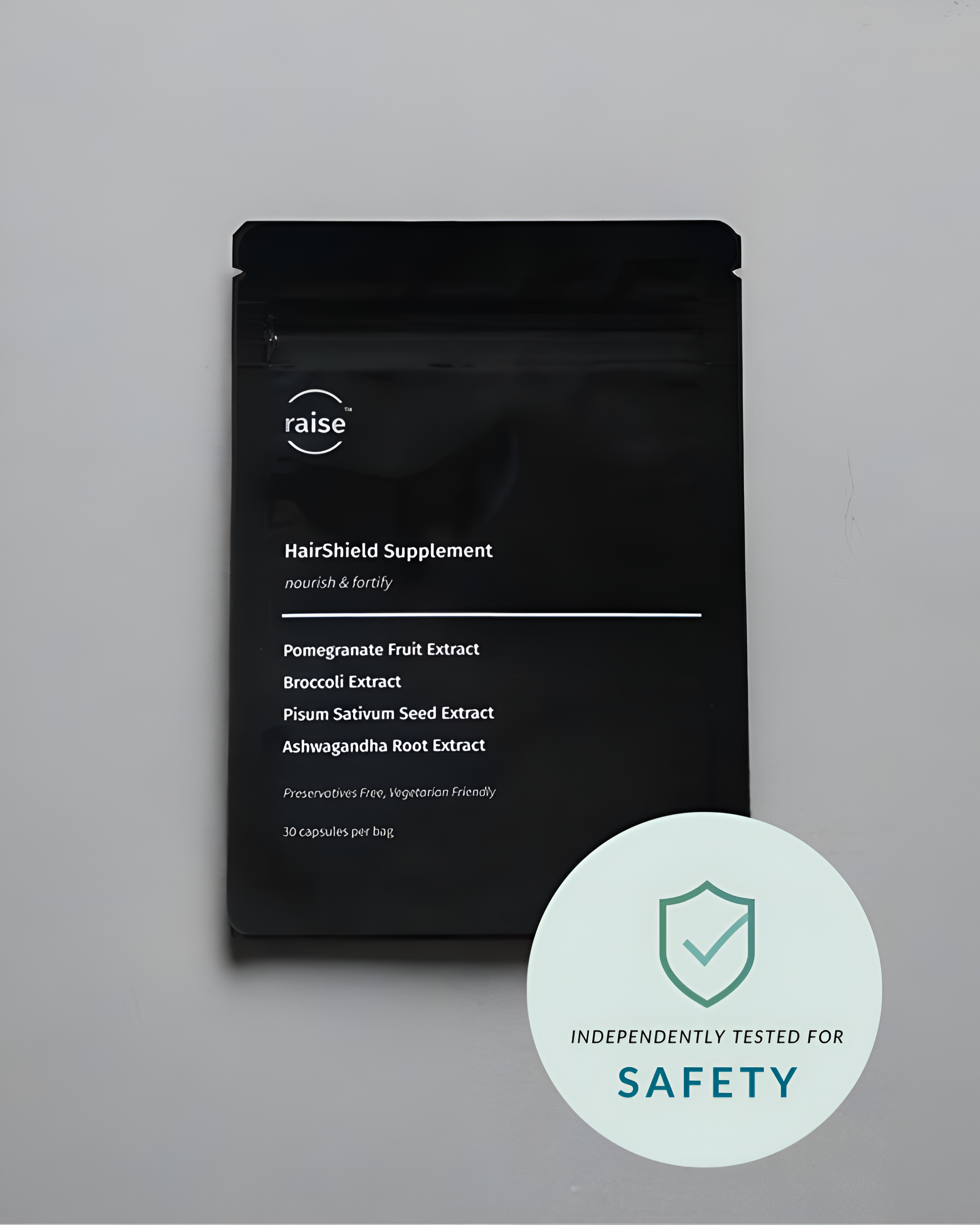 Raise HairShield Supplement | Boost Hair Strength, Growth & Colour ...