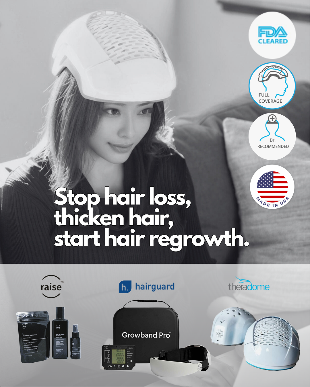Raise Wellness: Comprehensive Solutions for Hair Loss and Hair Growth